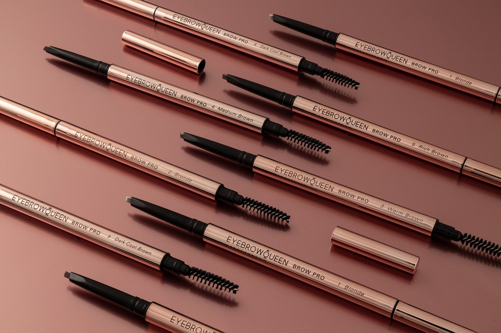 EyebrowQueen Fill Collection | Buy Brow Pencil | Eyebrow Queen Pro
